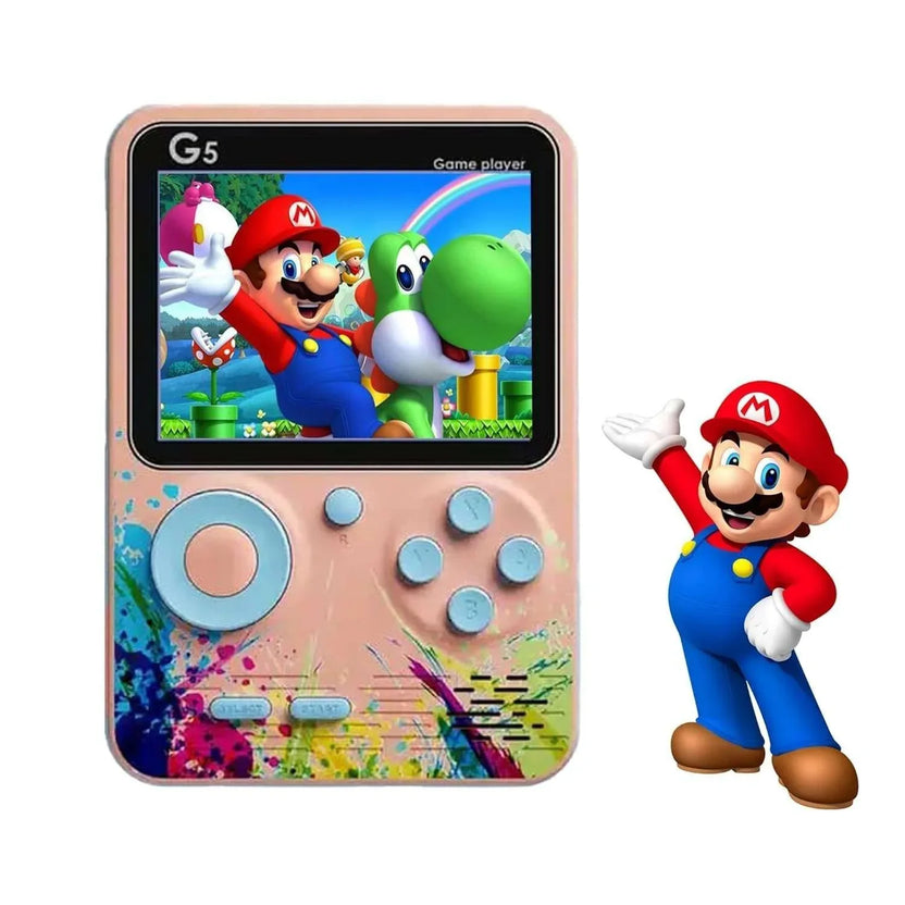 G5 Retro Handheld Game Console - Portable Gaming with Classic Games ...